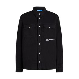 KARL LAGERFELD JEANS Hemd Herren Gr&ouml;&szlig;e XXL schwarz / wei&szlig;