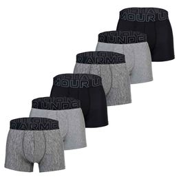 Under Armour Boxershorts Herren Gr&ouml;&szlig;e L grau / schwarz