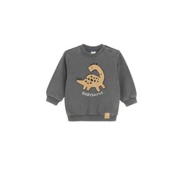 Cool Club Sweatshirt Jungen Gr&ouml;&szlig;e 68 cappuccino / schwarz / wei&szlig;