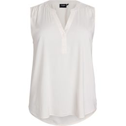 Flash By Zizzi Bluse 'Flenni' Damen Gr&ouml;&szlig;e XXL creme