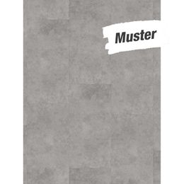 PARADOR Handmuster zum Designboden 'Basic 5.3' Beton grau 5,3 mm