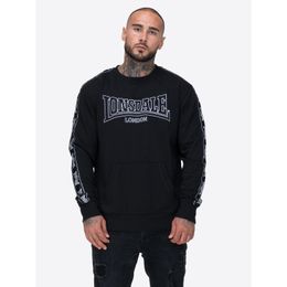 Lonsdale Herren Rundhals Sweatshirt normale Passform KIRKLINTON