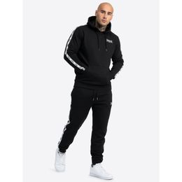 Lonsdale Herren Trainingsanzug mit Kapuze normale Passform AGRYLLI