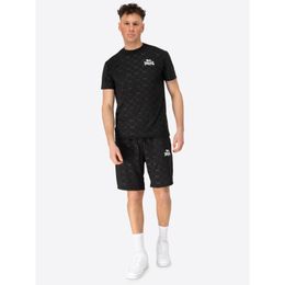 Lonsdale Herren Funktionsshirt & Shorts Set normale Passform PRESTWOOD