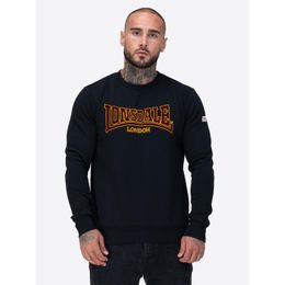 Lonsdale Herren Rundhals Sweatshirt schmale Passform CREWNECK CLASSIC LL001