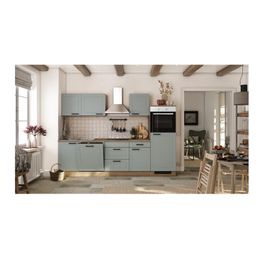 Flex-Well Flexwell Landhaus_K&uuml;chenzeile inkl. Elektroger&auml;te 280 cm - G-280-2320-016-VERONA