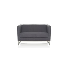 hjh OFFICE Lounge Sofa BARBADOS Stoff mit Armlehnen