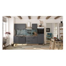 Flex-Well Flexwell Landhaus_K&uuml;chenzeile inkl. Elektroger&auml;te 280 cm- G-280-2320-016-ROMEO