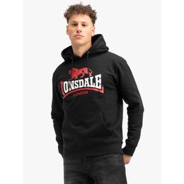 Lonsdale Herren Kapuzensweatshirt normale Passform GULLADUFF