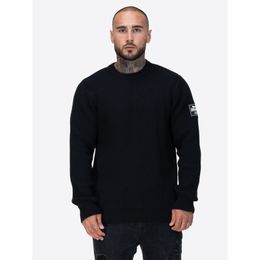 Lonsdale Herren gestrickter Pullover normale Passform MOYCULLEN