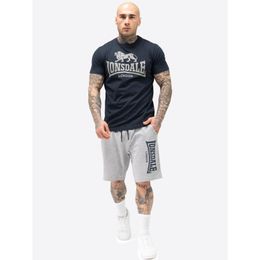Lonsdale Herren T-Shirt & Shorts Set normale Passform MAIR
