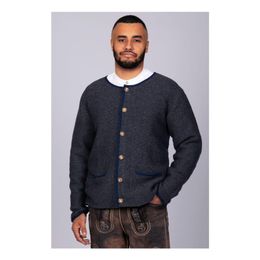 Trachten Strickjacke Felix anthrazit