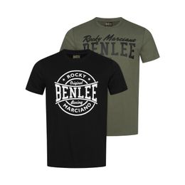 BEN LEE BENLEE Herren T-Shirt normale Passform Doppelpack DARCUT