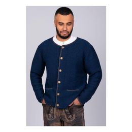 Trachten Strickjacke Felix k&ouml;nigsblau