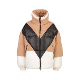 19V69 Italia Winterjacke 'Giada' Damen Gr&ouml;&szlig;e XS beige / schwarz / wei&szlig;