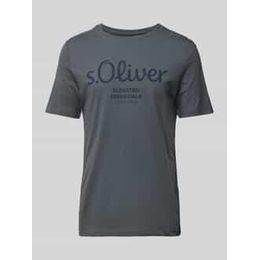 s.Oliver RED LABEL T-Shirt mit Label-Print