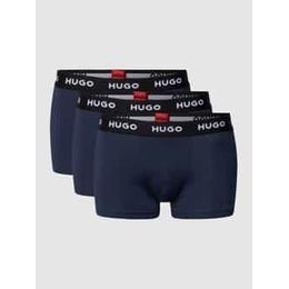 Hugo Trunks mit Label-Details im 3er-Pack