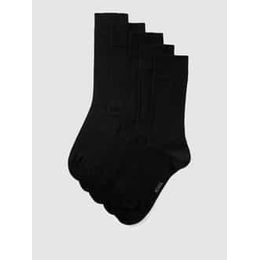 McNeal Socken mit elastischem Rippenbündchen im 5er-Pack