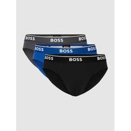 BOSS Slip mit Label-Details im 3er-Pack Modell 'Power'