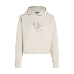 KARL LAGERFELD JEANS Sweatshirt Damen Gr&ouml;&szlig;e L beige / offwhite