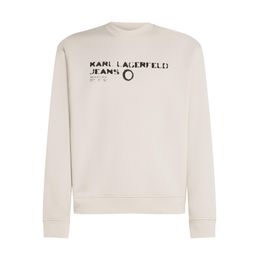 KARL LAGERFELD JEANS Sweatshirt Herren Gr&ouml;&szlig;e XL schwarz / wei&szlig;