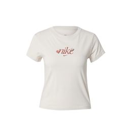 Nike Sportswear T-Shirt Damen Gr&ouml;&szlig;e XS rot / offwhite