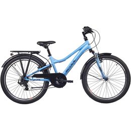 S'COOL Kinderfahrrad S’COOL "S'COOL troX" Gr. 35, blau (eisblau, dunklblau), Fahrräder, Kinder, 35cm, 24 Zoll (60,96cm)
