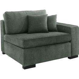 Sofaelement Home Affaire "Skara", grau, B:110cm H:86cm T:100cm, Polsterelemente, Modul zum eigenen Zusammenstellen, in vielen Bezugsqualit&auml;ten