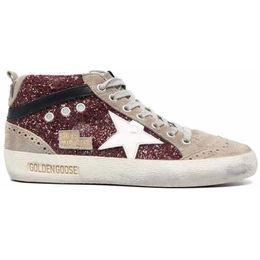Golden Goose Deluxe Brand Golden Goose Low-Top Sneaker - Sneakers Dark Redtaupewhiteblack - Gr. 35 (EU) - in Bunt - f&uuml;r Damen