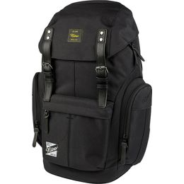 Freizeitrucksack Nitro "Daypacker", Kinder, Gr. B/H/T: 30cm x 46cm x 18cm, schwarz (true schwarz), Polyester, Rucksäcke, mit Laptopfach, Schulrucksack, Wanderrucksack oder Streetpack