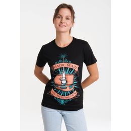 T-Shirt logoshirt "Fantastic Beasts And Where To Find Them", Damen, Gr. L, schwarz, 100% Baumwolle, bedruckt, normal, Rundhals, Shirts T-Shirt, mit lizenziertem Print