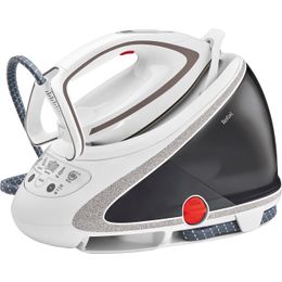 Tefal Dampfb&uuml;gelstation "Pro Express Ultimate, 7,7 Bar, 2600 Watt, Kalk-Kollektor", grau (wei&szlig;, grau), Dampfb&uuml;gelstationen, 155 g/Min. Dampfleistung, 500 g/Min. extra Dampfsto&szlig;, GV9567