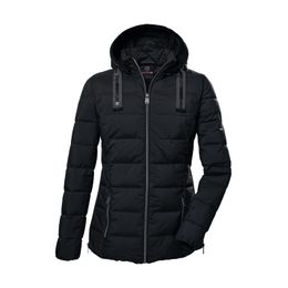 G.I.G.A. by Killtec Steppjacke "GW 4 WMN QLTD JCKT", Damen, Gr. 42, schwarz, Oberstoff: 100% Polyester (recycelt), Futter: 100% Polyamid, Wattierung: 100% Polyester, G.I.G.A. DX BY KILLTEC, Jacken, Modische, wasserabweisende Steppjacke, recycelte Materialien, Topseller
