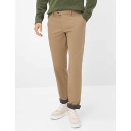 Chinohose Eurex By Brax "Style JIM TT", Herren, Gr. 24U, Unterbauchgrößen, beige, Web, 98% Baumwolle, 2% Elasthan, Hosen Chinohose