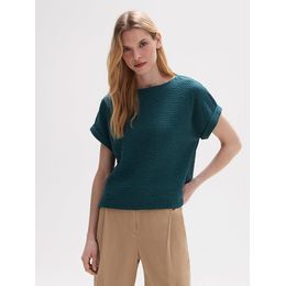 Opus Sweatshirt in Petrol - 54% | Größe 38 | Damen-sweatshirts-jacken