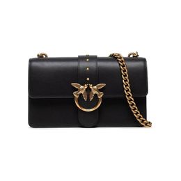 Pinko Leder-Umhängetasche in Schwarz - (B)27 x (H)16 x (T)8 cm - 17% | Damen-taschen