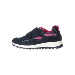 Primigi Leder-Sneakers "Trilly" in Dunkelblau/ Pink - 62% | Größe 27 | Kindersneakers