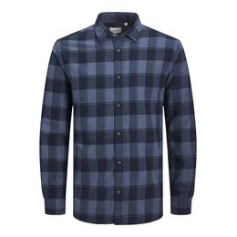 Jack & Jones Jack & Jones Hemd "Joshua" in Dunkelblau - 42% | Größe XL | Herren-plussize
