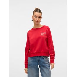 V&eacute;ro Moda Vero Moda Sweatshirt in Rot - 50% | Gr&ouml;&szlig;e M | Damen-sweatshirts-jacken