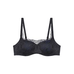 Triumph B&uuml;gel-BH ' Red Label Body Make-Up Illusion Lace ' Damen Gr&ouml;&szlig;e 90 navy