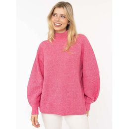 Zwillingsherz Pullover in Pink - 38% | Größe XL | Damen-pullover-cardigans