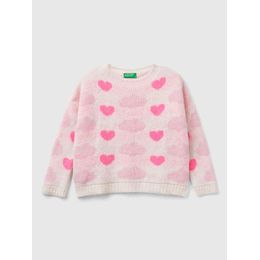 Benetton Pullover in Rosa - 65% | Gr&ouml;&szlig;e 82 | Baby-pullover-cardigans