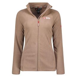 Canadian Peak Fleecejacke "Tugeak" in Taupe - 63% | Gr&ouml;&szlig;e S | Damenjacken