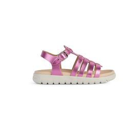 Geox Leder-Sandalen "Soleima" in Pink - 61% | Größe 31 | Kindersandalen