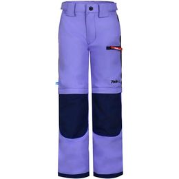 Peek U Zippoff-Trekkinghose "Terra" in Lila/ Dunkelblau - 59% | Gr&ouml;&szlig;e 110 | Kinderhosen