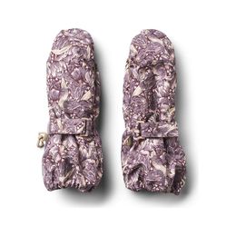 Wheat Funktions-F&auml;ustlinge "Mittens" in Lila/ Rosa - 17% | Gr&ouml;&szlig;e 74-86 | Baby-handschuhe