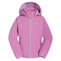 Kamik Softshelljacke "Faye" in Rosa - 46% | Gr&ouml;&szlig;e 122 | Kinder-outdoor-jacken