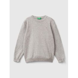 Benetton Pullover in Grau - 65% | Gr&ouml;&szlig;e 90 | Baby-pullover-cardigans