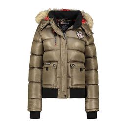 Canadian Peak Winterjacke "Bugseak" in Khaki - 74% | Gr&ouml;&szlig;e L | Damenjacken
