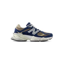 New Balance Leder-Sneakers "9060" in Dunkelblau/ Beige - 30% | Größe 42,5 | Damen-sneakers